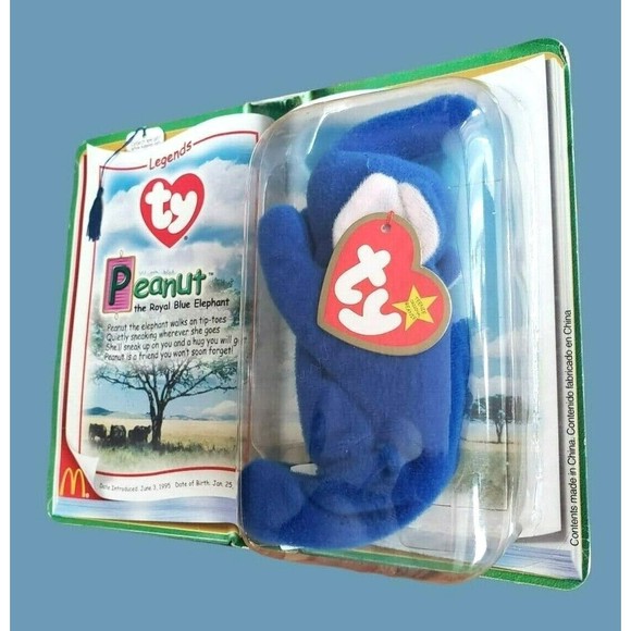 Ty | Toys | Ty Mcdonalds Teenie Beanie Babies 995 Legends Peanut The ...